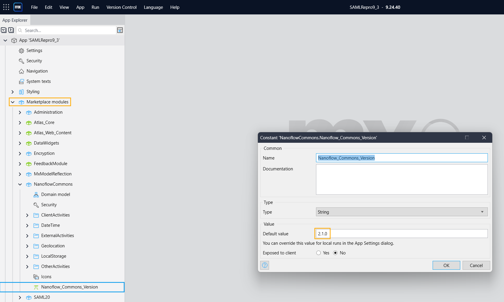 How to determine the version of a module in a Mendix application? – Mendix